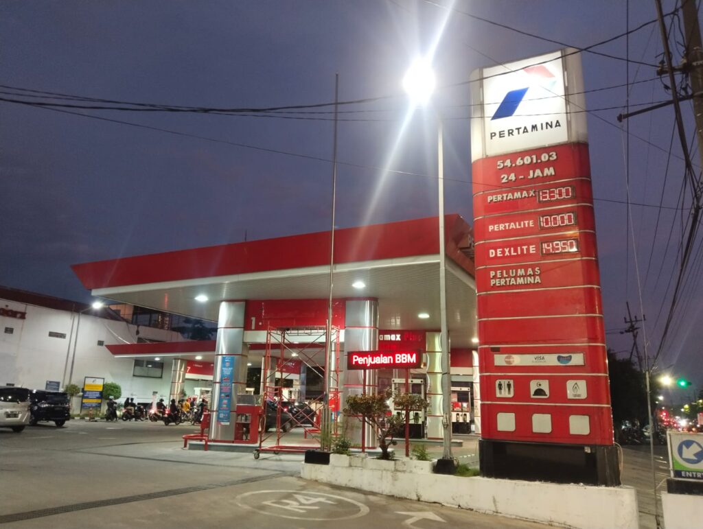 SPBU 54-601-03, Masih Melayani Pengisian Motor Dengan Tangki Modifikasi ...